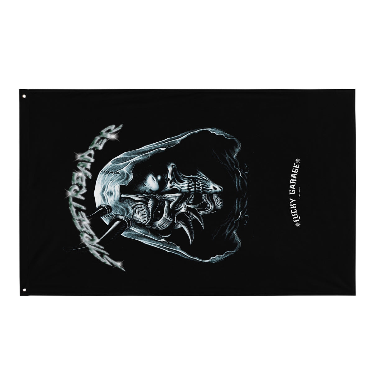 Street Reaper Garage Flag – Lucky Garage USA